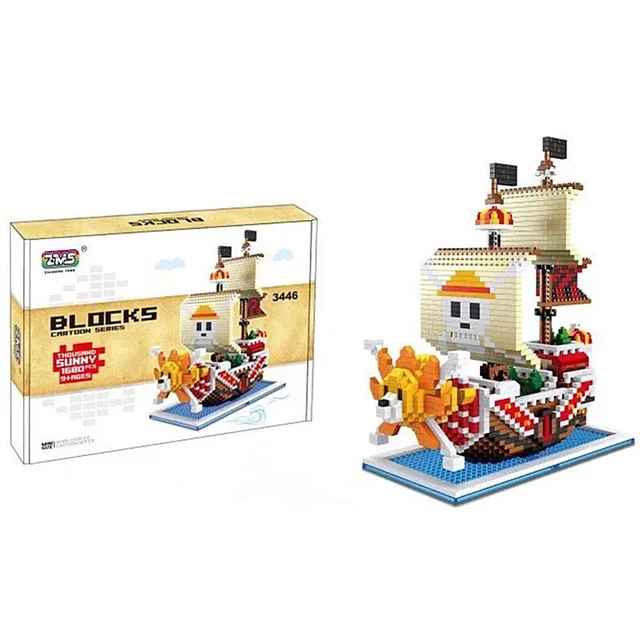 JEU DE CONSTRUCTION ZMS One Piece Micro / Mini / Nano Block. Modèle ...