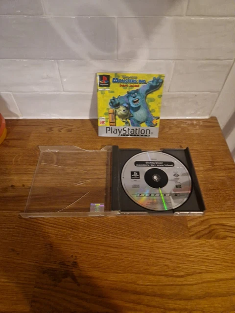 MONSTERS, INC. SCARE Island (Sony PlayStation 1) PAL - Platinum Ps1 ...