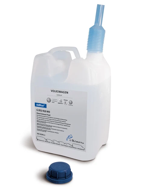 ORIGINAL AUDI VW Seat Skoda Adblue® urea solution refill canister 5 ...
