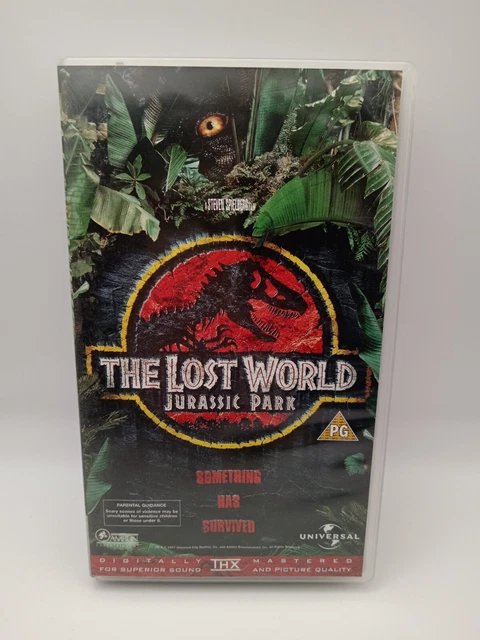 JURASSIC PARK THE Lost World VHS Video Tape PG PAL Universal Spielberg 1997 Rare £12.95 ...