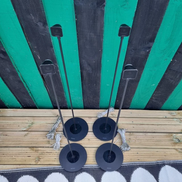 SONY WS-IS10F SURROUND SOUND SPEAKERS WITH STAND IS10 IS50 IS100 Cinema ...