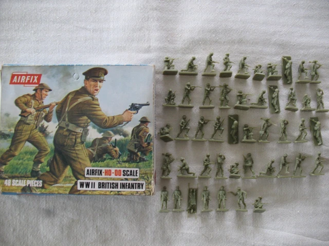VINTAGE AIRFIX HO/OO 1/72 SCALE "WW2 British Infantry" #S3-89 $30.00 - PicClick AU