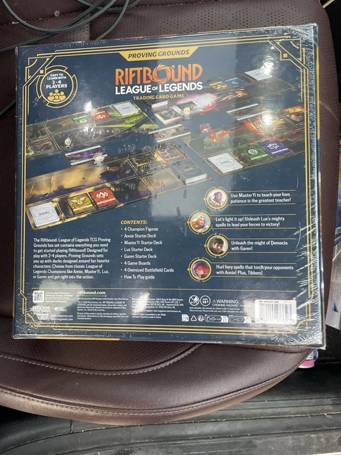 RIFTBOUND LEAGUE OF Legends TCG Proving Grounds Deck Box Sealed New ...