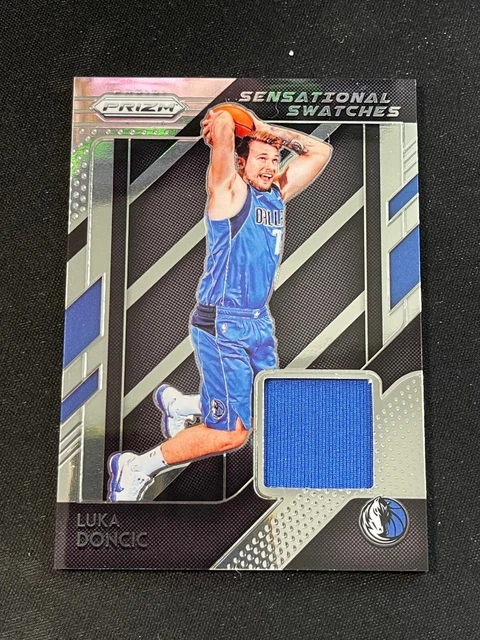 2018-19 PANINI PRIZM Sensational Swatches #87 Luka Dončić recrue patch ...