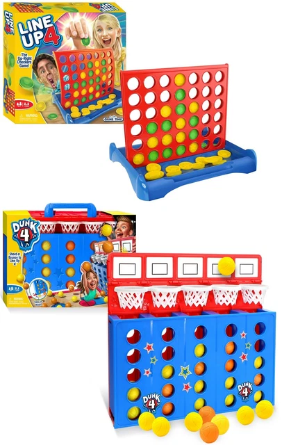 CONNECT 4 IN a Row Line Up Four Counters Strategy Game £17.49 - PicClick UK