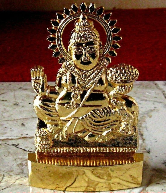STATUE IDOLE ASHTADHATU Kuber Kubera Vaisravana Ekaksipingala Raja 3 ...