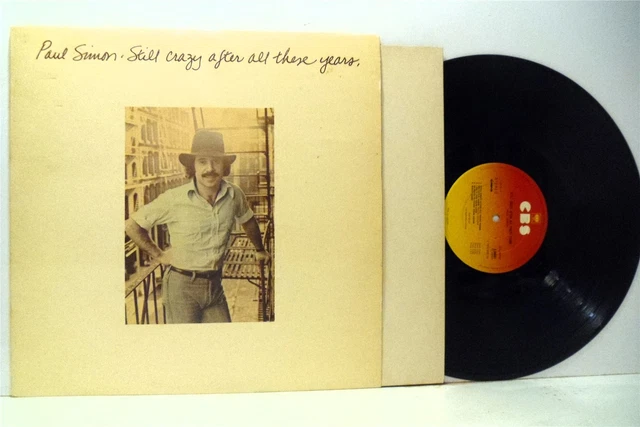 Paul Simon Still Crazy After All These Years 1st Uk Press Lp Ex Ex