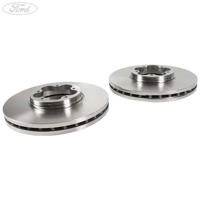 GENUINE FORD TRANSIT MK8 Custom Front Vented Brake Discs X2 288mm 2012 ...