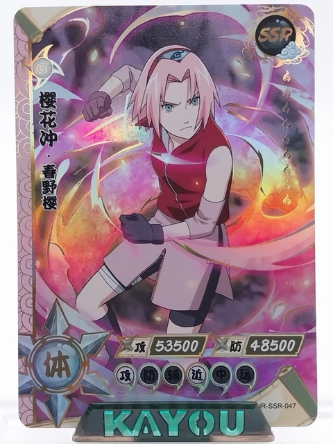 SAKURA HARUNO | NR-SSR-047 | Naruto Kayou Super Rare SSR Card Anime TV ...