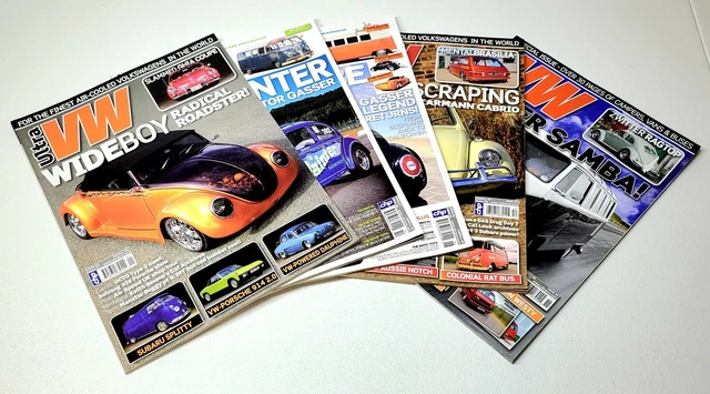 ULTRA VW MAGAZINE Ultimate Volkswagen Beetle Bus Camper (LOT OF 5) 2009 ...