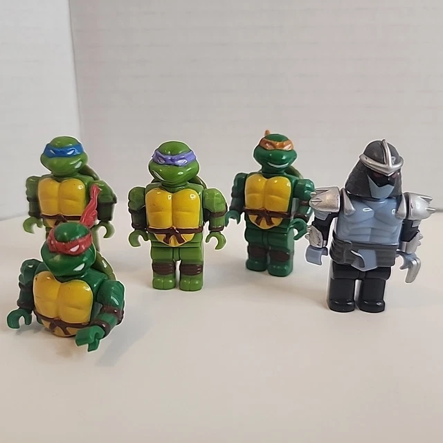 MEGA BLOKS TMNT Teenage Mutant Ninja Turtles Mini Figures Lot Of 5 $26. ...