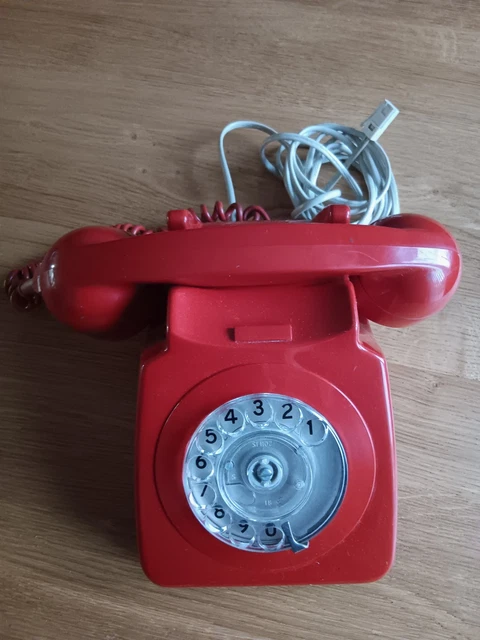 VINTAGE ROTARY DIAL Telephone £21.49 - PicClick UK