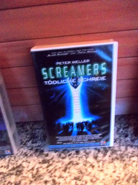 SCREAMERS - TÖDLICHE Schreie, ein VHS Film mit Peter We EUR 5,00 ...