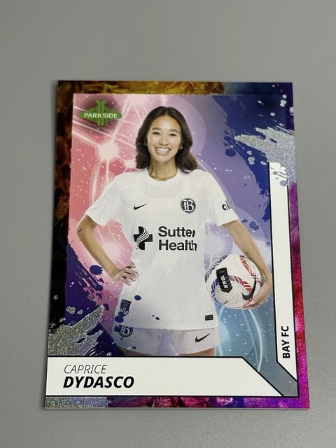 CAPRICE DYDASCO 2024 Parkside NWSL/100 Shimmer Parallel #163 Bay FC EUR ...