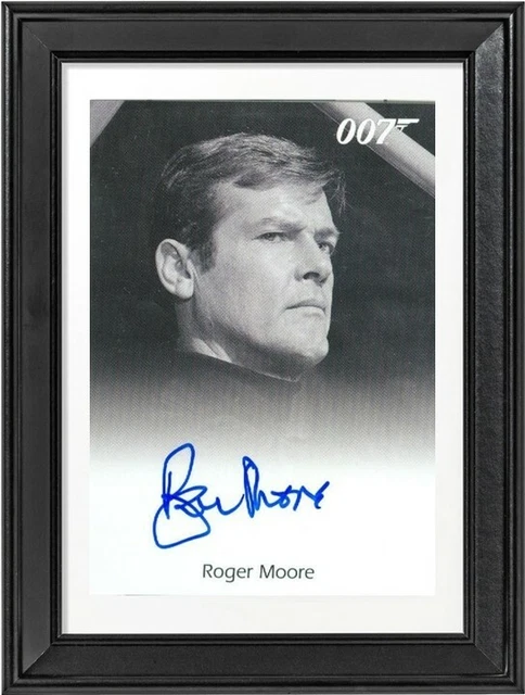 ROGER MOORE AUTOGRAFO Con Cornici James Bond 007 Octopussy Autografata EUR 15,33 - PicClick FR