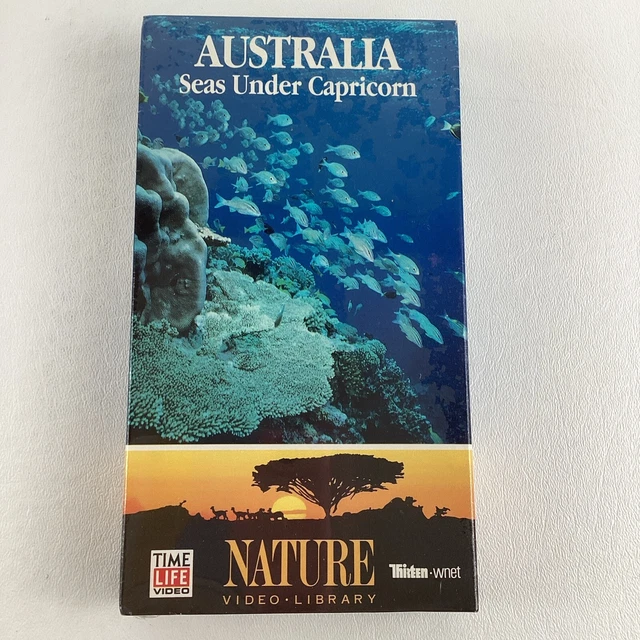 TIME LIFE VIDEO Australia Capricorn VHS Tape Nature Library Series New ...