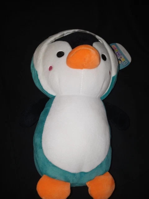 DÉGUISEMENT SQUISHMALLOWS HUG Mees Luna le requin pingouin peluche bleu ...