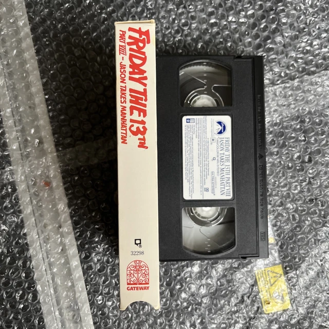 FRIDAY THE 13TH Part 8 VIII: Jason Takes Manhattan Vhs 1989 Paramount ...