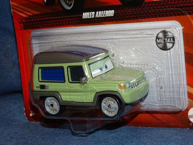 RARE VOITURE DISNEY Pixar Cars 2 Miles Axlerod Serie Metal 2022 EUR 9 ...