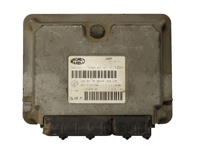 FIAT 600 ECU / Iaw 4Af.m7 / 73501877 / Hw204 / Magneti Marelli EUR 16 ...