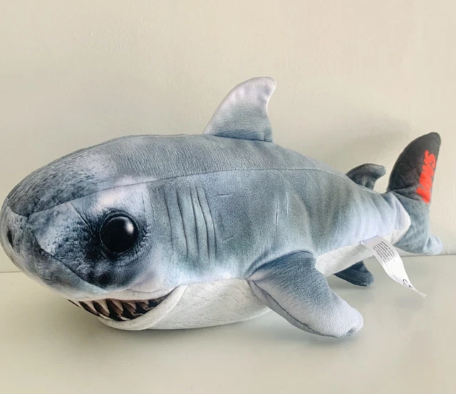 JAWS SHARK 35CM Plush Soft Movie Toy 🦈 £9.00 - PicClick UK