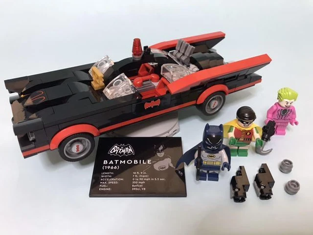 LEGO BATMOBILE COMPLETED Product Batman Robin Part Compatible Batman ...