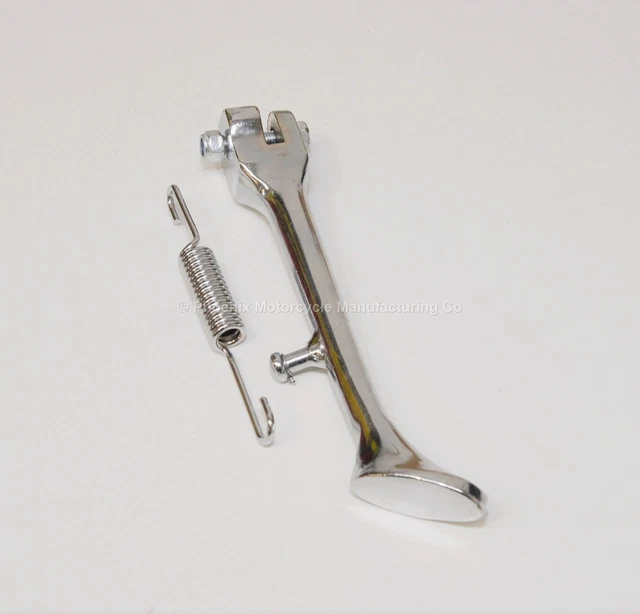 TRIUMPH PRE UNIT (1954-62) Premium Kick Stand & Spring - Chrome - Uk ...