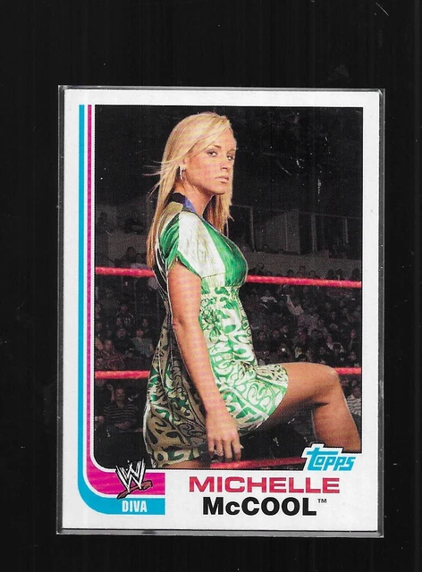 CARTE WWE WRESTLING Topps Heritage III 2007 60 Michelle McCool DIVA EUR ...