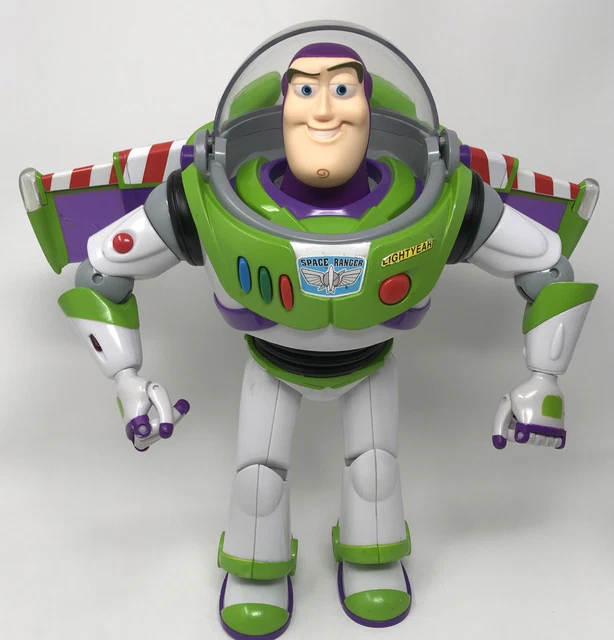 TOY STORY FLIGHT Control Buzz Lightyear Figure DIsney - Thinkway Toys ...