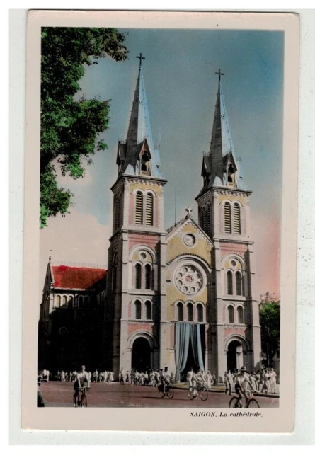 TONKIN INDOCHINE VIETNAM Saigon #18500 Saigon Cathedrale N°114 EUR 5,06 ...