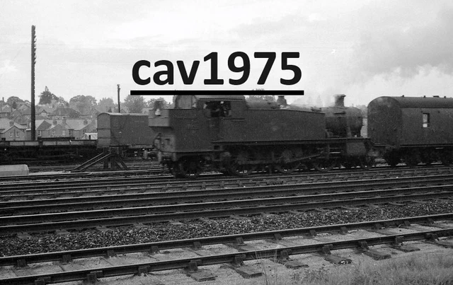 1960 M JACOBS 35mm Negative GWR Class 61XX 2-6-2T 6162 Maidenhead MJ736 ...