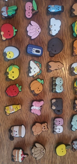 JELLYCAT LABUBUS AXYLOTL glow Ducks jibbitz fit crocs 10 for 4.95 or 20 ...