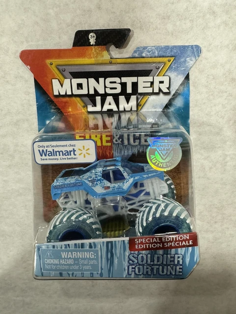 MONSTER JAM FIRE and Ice Soldier Fortune _ Neuf dans sa boîte EUR 28,88 ...