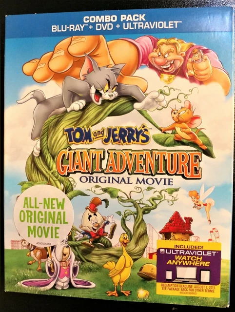 TOM AND JERRY'S Giant Adventure Original Movie DVD - Brand New Sealed ...