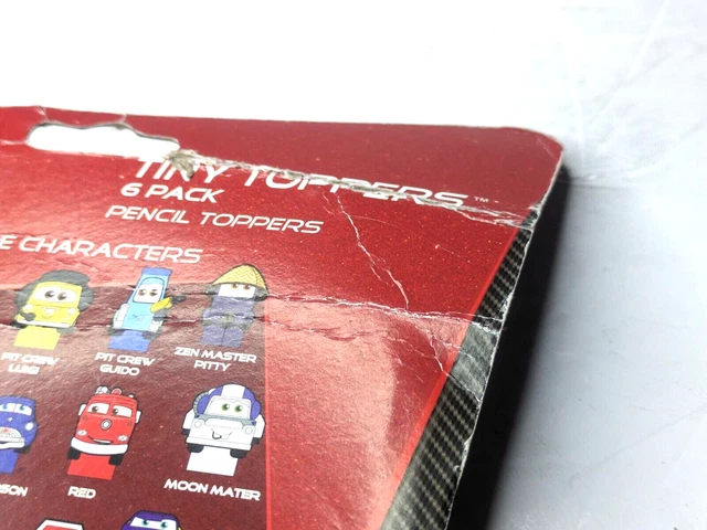 2011 DISNEY PIXAR Cars Tiny Toppers Series One 6 Pencil Toppers Pack NEW/Sealed $10.00 - PicClick CA