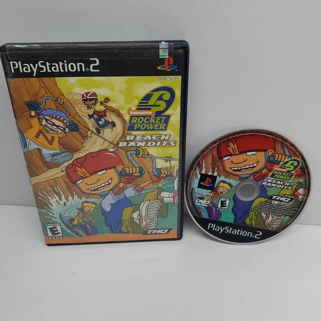 ROCKET POWER: BEACH Bandits (Sony PS2) TESTED NO MANUAL THQ ADVENTURE ...