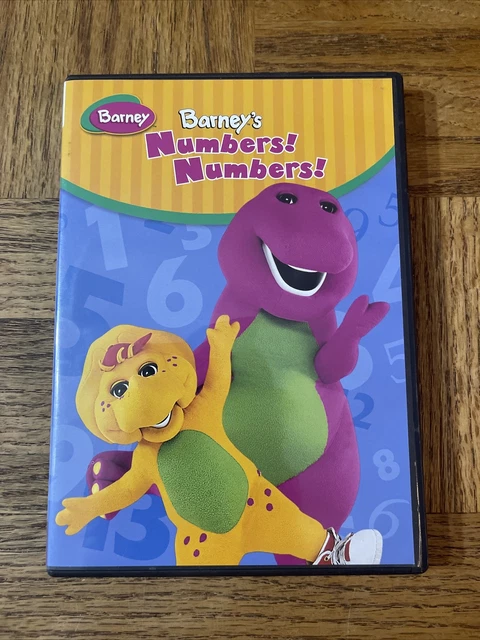Barney Numbers Numbers On Dvd Movie - vrogue.co