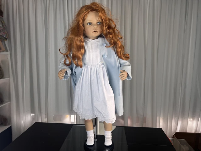 INGE TENBUSCH POUPON de Collection Porcelaine Poupée 95 Cm. État Parfait EUR 105,37 - PicClick FR