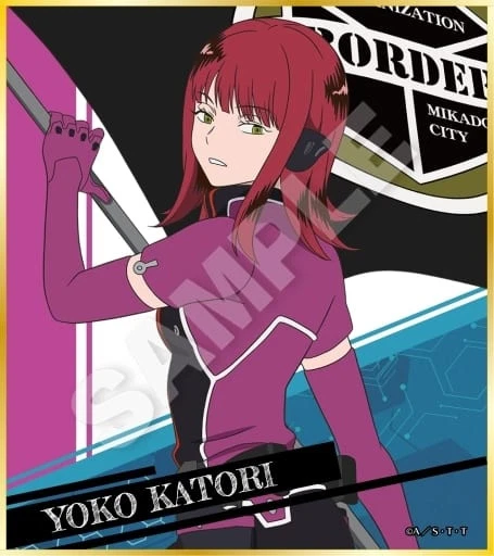 COLLECTION DE CARTES Shikishi Yoko Katori Daily World Trigger F7 EUR 80 ...