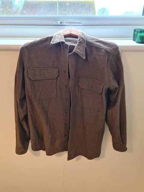 WW2 US ARMY Mustard Class B Shirt - Reproduction Great Condition - Size ...