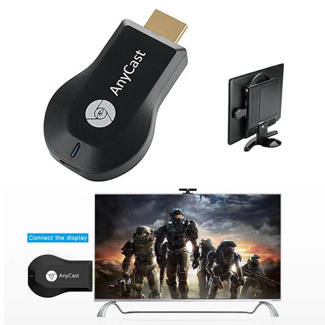 4K ANYCAST M2 Plus WiFi Display Dongle HDMI Media Player Streamer TV ...
