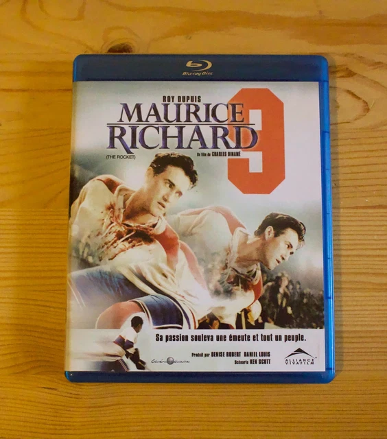 MAURICE RICHARD / The Rocket Blu-ray Roy Dupuis Rare OOP $59.99 ...