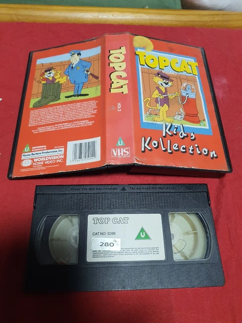 TOP CAT VOLUME 2 Kids Collection Hanna Barbera Pal Vhs Video Kids ...