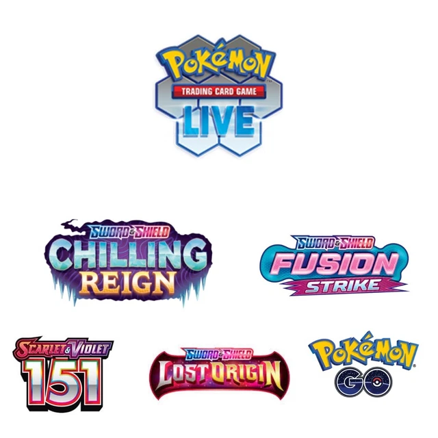 POKÉMON TCG LIVE Code Cards x 50 Assorted - Unused - SENT VIA EBAY MSG ...