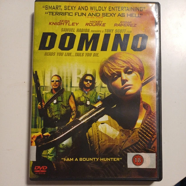 DOMINO (DVD, 2006) Keira Knightley & Mickey Rourke - Ex Rental (238) £1 ...