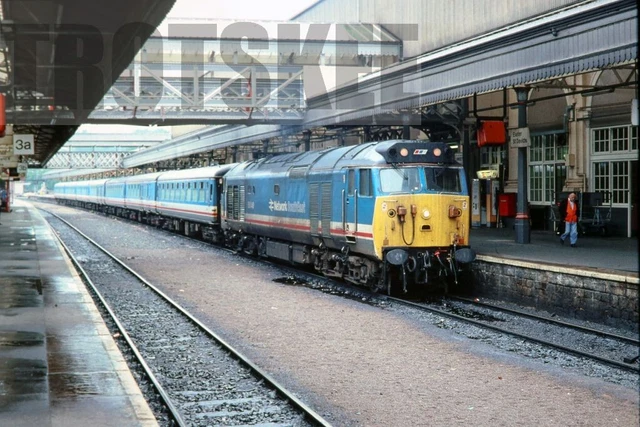 35MM SLIDE BR British Railways Diesel Loco Class 50 50049 Exeter 1991 ...