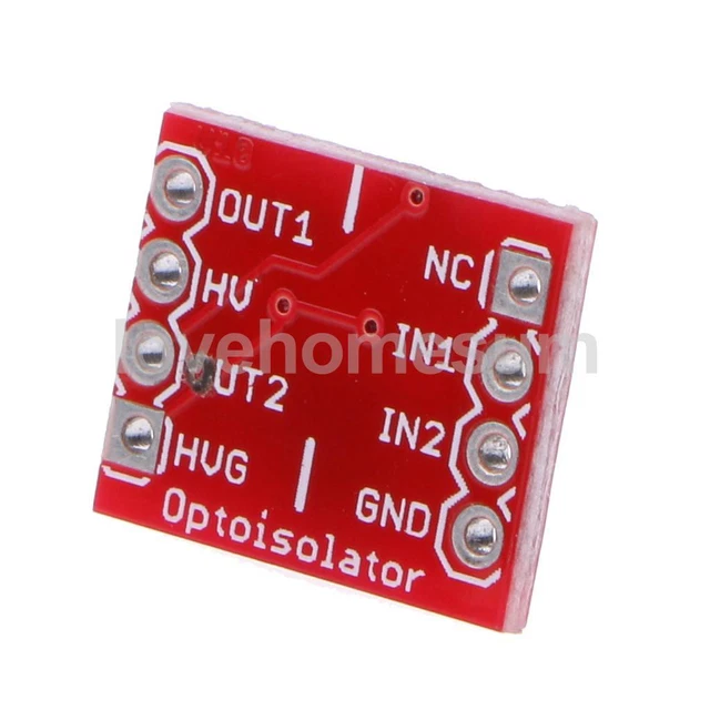 2 CHANNEL OPTOCOUPLER Breakout for Optocoupler Modules Module £3.79 ...