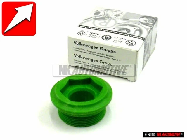 ORIGINAL VW TRANSMISSION Sealing Plug Green Color - 020301129D £15.30 ...