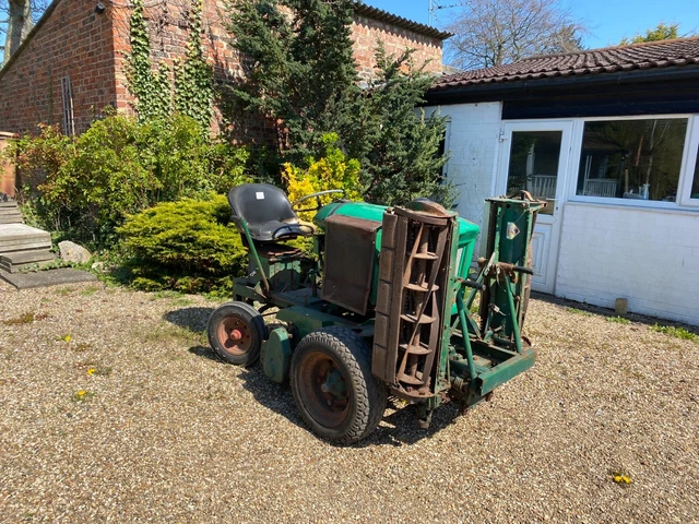 RANSOMES TRIPLE MK4 ride-on Lawn Mower £575.00 - PicClick UK