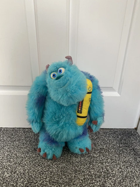 2001 MONSTERS INC Sulley Plush 13" Sully Disney Pixar Hasbro Talking ...